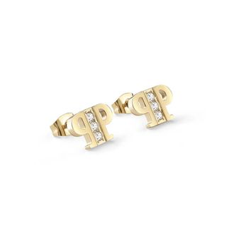 Philipp Plein Ohrringe - Earrings Pp Elements - Gr. unisize - in Gold - f&uuml;r Damen