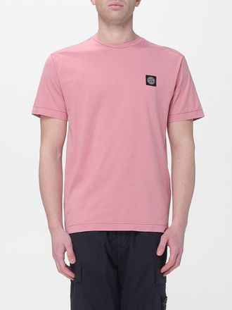 Stone Island T-Shirt STONE ISLAND Homme couleur Rose