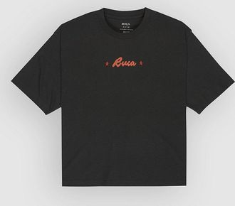 Rvca Roughstock Oversized T-Shirt pirate black
