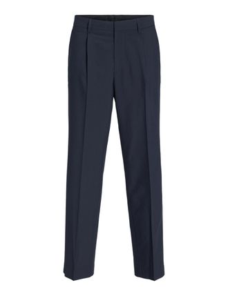 Jack & Jones JACK&JONES Herren JPRBUSHWICK Harry Trouser Relaxed Anzughose, Dark Navy/Fit:Relaxed FIT, 22