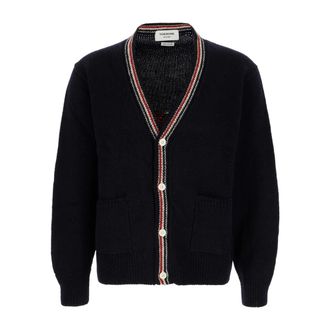 Thom Browne Herren, Strickwaren, Blau, 2XLGr&ouml;&szlig;e