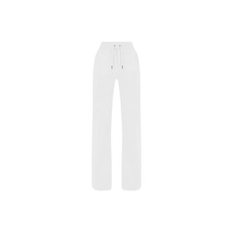 Juicy Couture Femme, Pantalons, Blanc, Taille: 38 FR Polyester Casual Pants