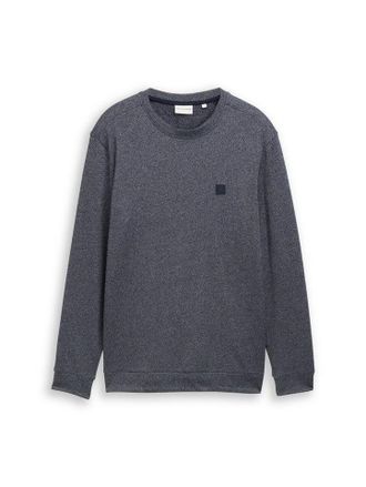 Tom Tailor Langarmshirt T-Shirt Langarmshirt mit Logo-Badge