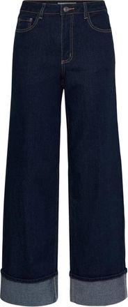 Kaffe Wide Jeans - - Jeans - Damen - Blau - S