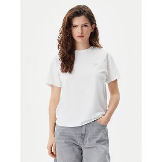 Napapijri T-Shirt S-Nina NP0A4H87 Wei&szlig; Regular Fit