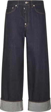 Kenzo turn-up jeans - Bleu