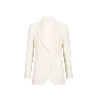 Victoria Beckham Blazer Katherine cintr&eacute; en laine m&eacute;lang&eacute;e