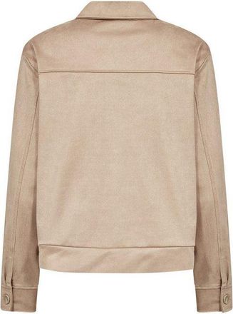 Soyaconcept Kurzjacke SC-HUDDA 1 Materialmix mit Stretch