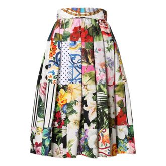 Dolce & Gabbana Damen, R&ouml;cke, Mehrfarbig, 2XSGr&ouml;&szlig;e