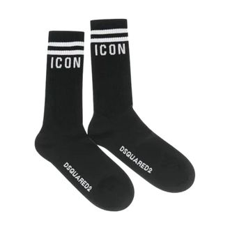 Dsquared2 Stylische Socken - - Underwear - Herren - Schwarzk - L