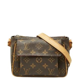 Louis Vuitton Sac bandouli&egrave;re Pre-owned Vivacite PM Monogram - Femme - Pre-owned - Brun - Taille: ONE Size