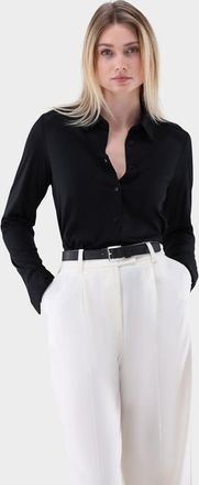 van Laack Jersey Hemdbluse