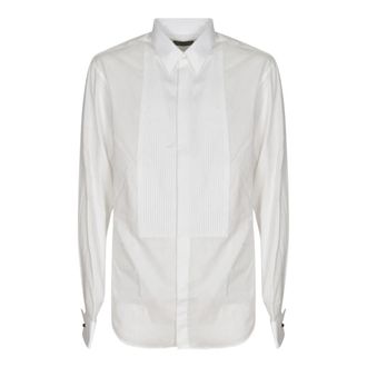 Giorgio Armani Elegante Hemden Kollektion - - Shirts - Herren - Wei&szlig; - XL