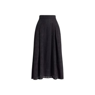 Alberta Ferretti Sangallo Guipure Rock - - Skirts - Damen - Schwarzk - XL