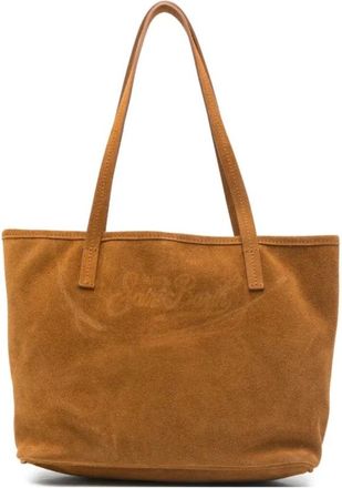MC2 Saint Barth Femme, Sacs, Brun, Taille: ONE Size City Bag Mid Suede