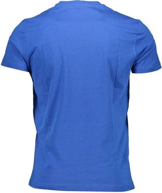 Diesel T-Shirt Stylisches Herren Kurzarm-T-Shirt in Blau mit Print