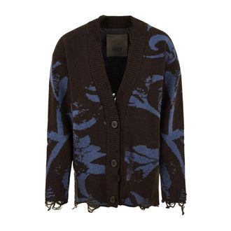 Akep Dora Cardigan - - Knitwear - Damen - Mehrfarbig - M