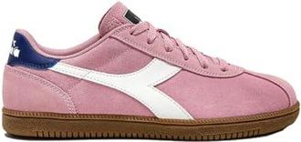 Diadora Chaussure Basse Baskets Casual Modèle Tokyo 181247 Tige en Cuir Suède Premium, Semelle en Caoutchouc, Chaussures Unisexe, rose, 39 EU