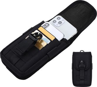Generico G&uuml;rteltasche f&uuml;r Handy: G&uuml;rteltasche 11 x 4,5 x 18 cm, zum aus Oxford-Nylongewebe, langlebiger Utility-G&uuml;rtel | Praktisches Reisezubeh&ouml;r f&uuml;r Frauen un