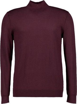 Olymp Herren Pullover rot unifarben