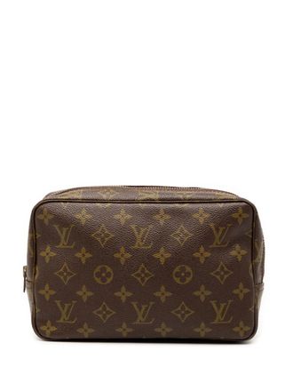 Louis Vuitton 1990-2010 Monogram Trousse Toilette 23 clutch bag - Braun