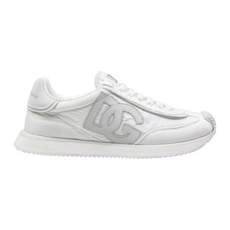 Dolce & Gabbana Homme, Chaussures, Blanc, Taille: 43 1/2 EU Cushion Baskets