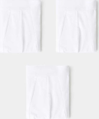 Mango Lot 3 slips combin&eacute;s blanc - Homme - XL - MANGO MAN