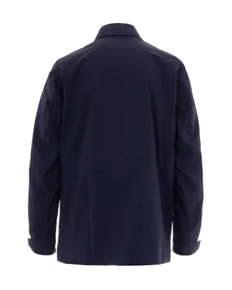 K-Way Mens Jacket Manuel Nylon Blue Depth Main Fabric