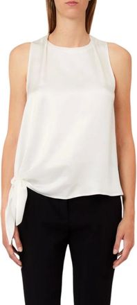 Liu Jo Femme, Blouses et Chemises, Blanc, Taille: 36 FR Top