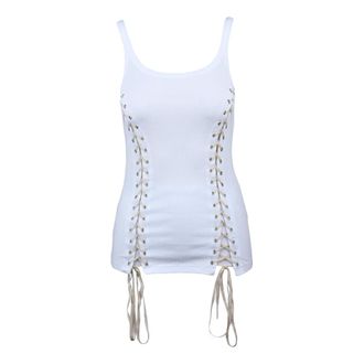 Aniye By Femme, Tops, Blanc, Taille: 36 FR D&eacute;bardeur