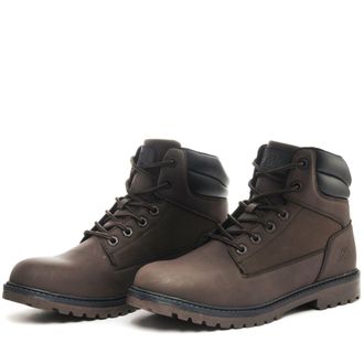 Kappa Herren Logo Fillmore Md Walking-Schuh, Brown Dk Black, 41 EU