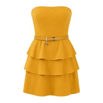 Elisabetta Franchi Elisabetta Franchi Damenbekleidung - - Dresses - Damen - Gelb - S