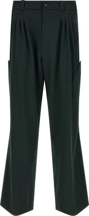 Kiko Kostadinov Pantalons D&eacute;contract&eacute;s - Vert