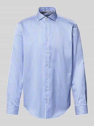 Jake*s Regular Fit Business-Hemd mit Knopfleiste