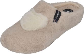 Verbenas Damen Hausschuhe - YORK GROSETO VALENTINE beige crudo, Gr&ouml;&szlig;e:41 EU