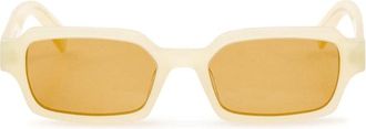 Retro Superfuture Homme, Accessoires, Beige, Taille: ONE Size Lunettes de soleil Carino