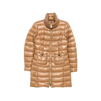 Herno Quilted High-neck Zip-up Coat