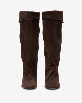 Isabel Marant Bottes Elita - Femme - Chocolat - Taille36 - Isabel Marant