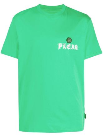 Philipp Plein Gothic Plein T-Shirt - Gr&uuml;n