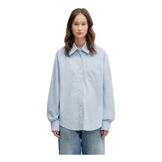 Our Legacy Forever Shirt - - Blouses & Shirts - Damen - Blau - M