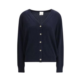 Allude Cashmere Cardigan - - Knitwear - Damen - Blau - M