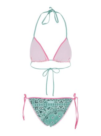 MC2 Saint Barth Girls Bikini Leah Teen String Multicolour Swimsuits Sea Clothing