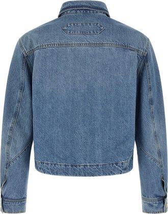 Jacquemus Cotton Denim Jacket - Blue