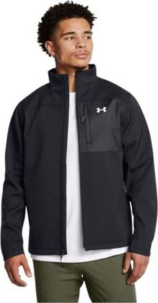 Under Armour ColdGear Infrared Shield 2.0 Softshell pour homme, (003) Noir/Blanc, X-Small