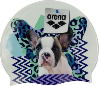 Arena Arena HD Unisex Silikon Badekappe für Erwachsene Training Rennen 100% Silikon Faltenfrei Domy