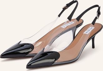 Alaia Ala&iuml;a Slingpumps Le Coeur schwarz