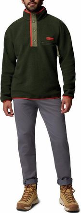Columbia Stehkragenpullover Helvetia II Half Snap Fleece mit praktischer Knopfleiste
