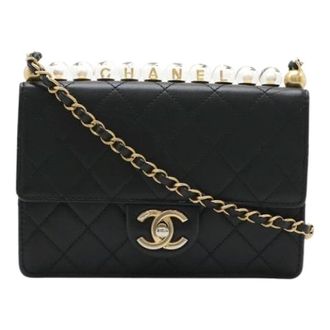 Chanel Pre-owned Vintage Umh&auml;ngetasche - - Pre-owned - Damen - Schwarzk - ONE SIZE