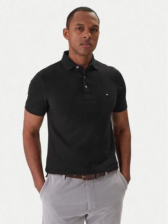 Tommy Hilfiger Poloshirt 1985 MW0MW17771 Schwarz Slim Fit