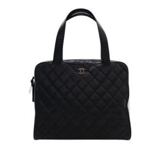 Chanel Pre-owned Vintage Caviar Leather Handbag - - Pre-owned - Damen - Schwarzk - ONE SIZE